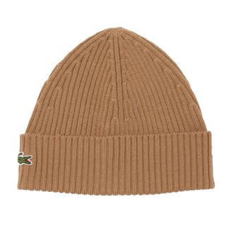Lacoste Caps & M&uuml;tzen - Lacoste LACOSTE Unisex M&uuml;tze - Strickm&uuml;tze, Beanie - Gr. ONE SIZE - in Braun - f&uuml;r Damen
