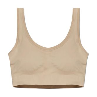 Hanro Femme, Sous-v&ecirc;tements, Beige, Taille: 44 FR Touch Feeling Brassi&egrave;re Crop Top Rembourr&eacute;e