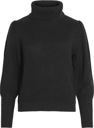 Vila Female Strickpullover Rollkragen