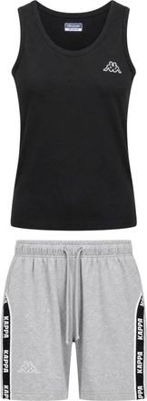 Kappa Tanktop + Shorts Set - - Sport - Damen - Schwarzk - S