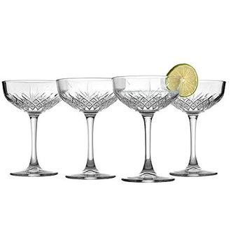 Pasabahce Set 4 Coppe Timeless Champagne 27 Arredo Tavola