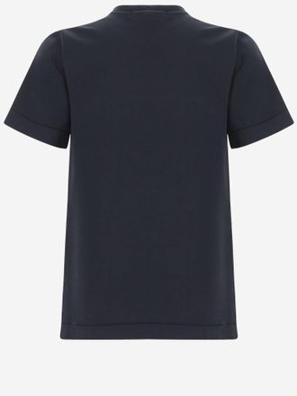 Stone Island Boys T-Shirt Cotton Logo Navy T-Shirts And Polos