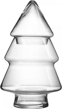 Muurla Glas Tree jar/Decoration 30cm, h 30 cm