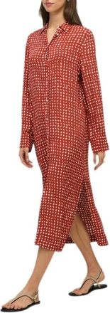 Yerse Yerse, Femme, Robes, Rouge, Taille: 42 FR Robe chemise
