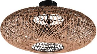Trio Plafonnier Hedda rotin - 612300236