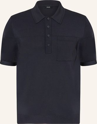 Reiss Reiss Jersey-Poloshirt Blinker blau