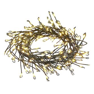 Generico Weihnachtslichterkette: LED-Lampe, dekorativer Draht, wasserdicht, Innen- und Au&szlig;enbeleuchtung, weiches Glanzdesign | gem&uuml;tliche Lichterkette f&uuml;r den 