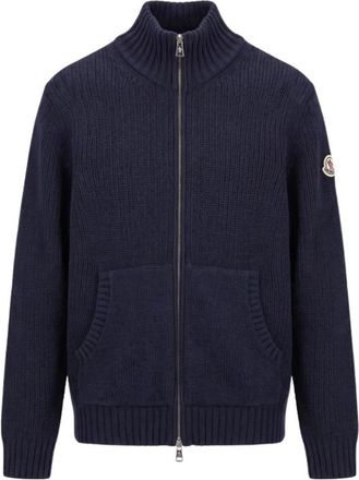 Moncler Strickjacke - - Knitwear - Herren - Blau - M