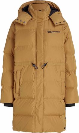 Karl Lagerfeld long puffer, CHIPMUNK, M