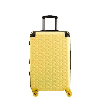 Carpisa GOTECH Green. Starrer Trolley Gr&ouml;&szlig;e M mittel (44x68x26 cm), erweiterbar, mit 4 Rollen und TSA-Schloss