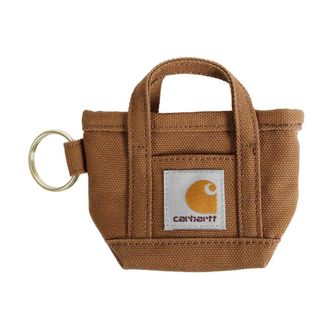 Carhartt Work in Progress Homme, Accessoires, Brun, Taille: ONE Size Mini Porte-Cl&eacute;s Sac Fourre-Tout