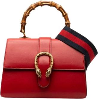 Gucci Sac bandouli&egrave;re vintage doccasion - Femme - Pre-owned - Rouge - Taille: ONE Size