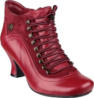 Hush Puppies Vivianna, Bottes Classiques Femme,Rouge (Red/Multi), 41