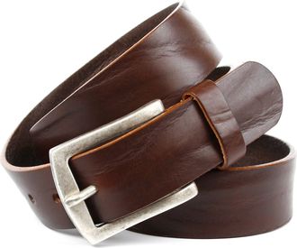 Anthoni Crown Herren B2OS2.340 Gürtel, Braun (Dunkelbraun 040), 90