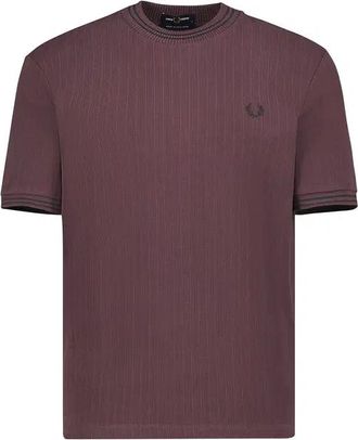 Fred Perry Herren T-Shirt braun Baumwolle
