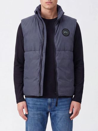 Canada Goose Gilet en nylon matelass&eacute; et d&eacute;perlant avec col montant