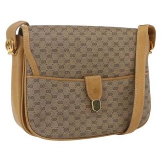 Gucci Pre-owned Vintage Cross Body Bag - - Pre-owned - Damen - Beige - ONE SIZE
