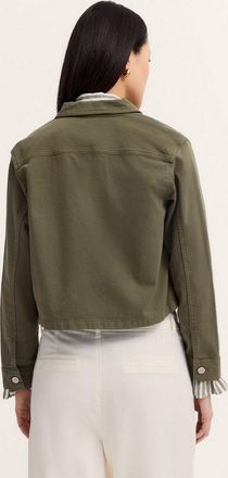 Bugatti Jeansjacke Hemdkragen mit verdeckter Knopfleiste