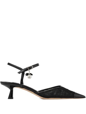 Jimmy Choo London escarpins Aren 45 mm à talon - Noir