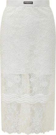 Pinko Pinko, Femme, Jupes, Blanc, Taille: 40 FR Jupe Harmonie