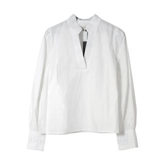 H&eacute;st Mie Bluse - - Blouses & Shirts - Damen - Wei&szlig; - XL
