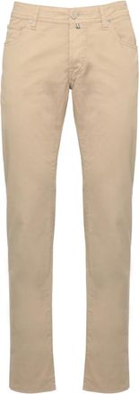 Jacob Cohen Homme, Pantalons, Beige, Taille: W34 Pantalon Droit