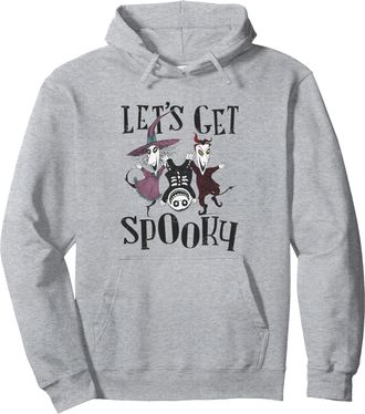 Disney The Nightmare Before Christmas Lets Get Spooky Logo Pullover Hoodie