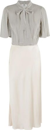 Elisabetta Franchi Femme, Robes, Multicolore, Taille: 38 FR Robe Midi