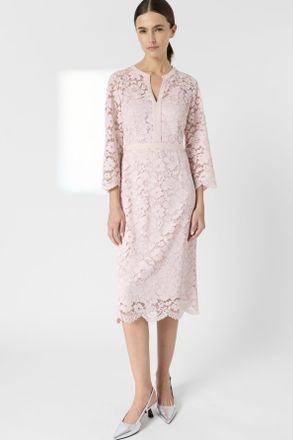 Gerard Darel Robe mi-longue en dentelle - RADIA - Nude