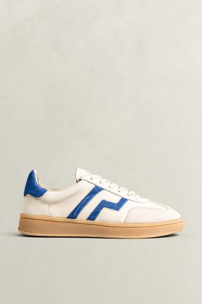 GANT Damen Cuzima Sneaker aus Glatt- und Veloursleder (37) CREAM