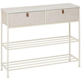 5five Simply Smart Konsole mit 2 schubladen tissa mit schuhablage beige - 5five