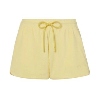 Hunza G Frottee-Shorts - - Shorts - Damen - Gelb - S