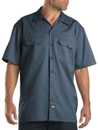 Dickies Work Chemise Manches courtes Homme - Bleu (Air Force Blue) -XL
