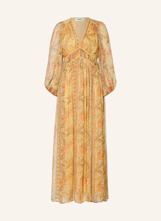 BA&SH Ba&Sh Kleid Chana Mit Cut-Outs gelb