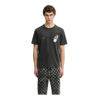 Filling Pieces Band T-Shirt - - Tops - Herren - Grau - L