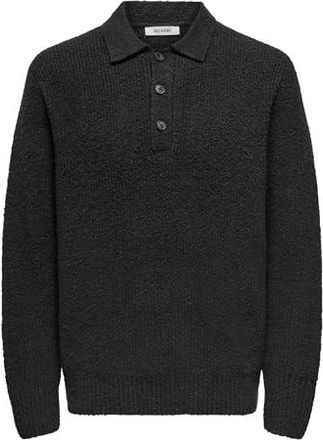 Only & Sons Onsdale RLX Ls Polo Knit Noos