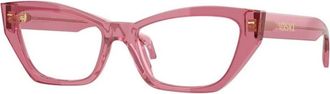 Versace Femme, Accessoires, Rose, Taille: 54 MM Ve3373U 5516 Lunettes de vue