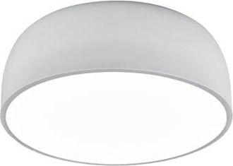 Trio Leuchten Baron 609800431 Deckenleuchte, Metall, Weiß Matt