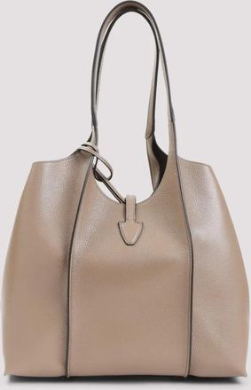 Tod's Tods Hobo Bags - Spacious Structured Shoulder Bag In Nude Grained C - Gr. unisize - in Rosa - f&uuml;r Damen