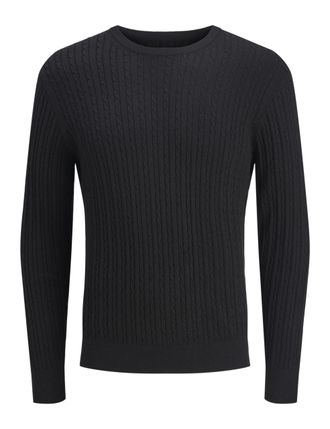 Jack & Jones Jjeemil Knit Cable Crew Neck Noos
