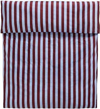 HAY &Eacute;t&eacute; Bettbezug aus Baumwolle in der Farbe Bordeaux und Sky Blue, Gr&ouml;&szlig;e 135x200cm, 541850