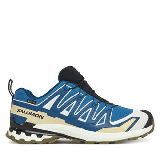 Salomon Trekkingschuhe Salomon Xa Pro 3D V9 Gore-Tex L47817400 Blau