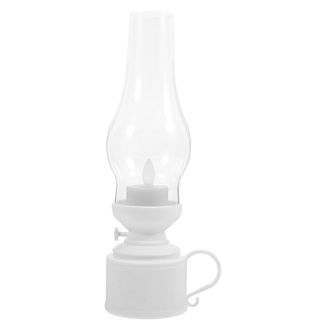 NUOBESTY LED Petroleumlampe Vintage Retro Elektronische Petroleumlampe als Tischleuchte Dekoratives Licht f&uuml;r Zuhause und B&uuml;ro ohne Batterie