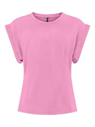 Only ONLDAHLIA S/S Text FOLD-UP TOP Box JRS