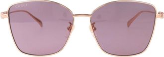 Gucci Lunettes De Soleil - Or