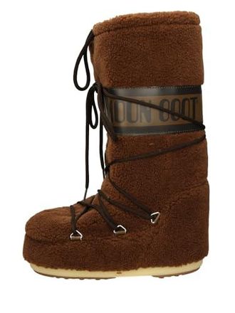 Moon Boot Botte Boot Icon en Brun Teddy