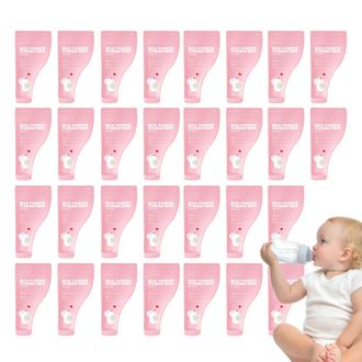 Generic Beutel F&uuml;r Milchpulver, Tragbarer Milchpulverbeutel,30 St&uuml;ck Futtertrockenmilchbeutel | 50 G Auslaufsicherer, Leicht Zu Verstauender Beutel F&uuml;r Milchp