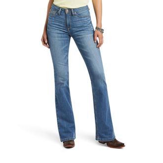 Ariat Womens R.E.A.L. High Rise Daniela Boot Cut Jeans in Tennessee, Size 25, by Ariat