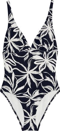 Marc O'Polo Marc OPolo Damen Badeanzug Abstract FloralSchwimmanzug, Einteiler, Bademode