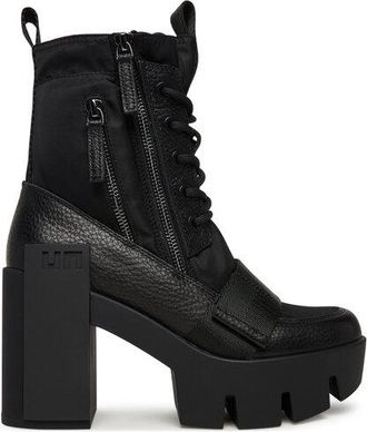 United Nude Schnürschuhe Grip Combat Mid 1096201165 Schwarz
